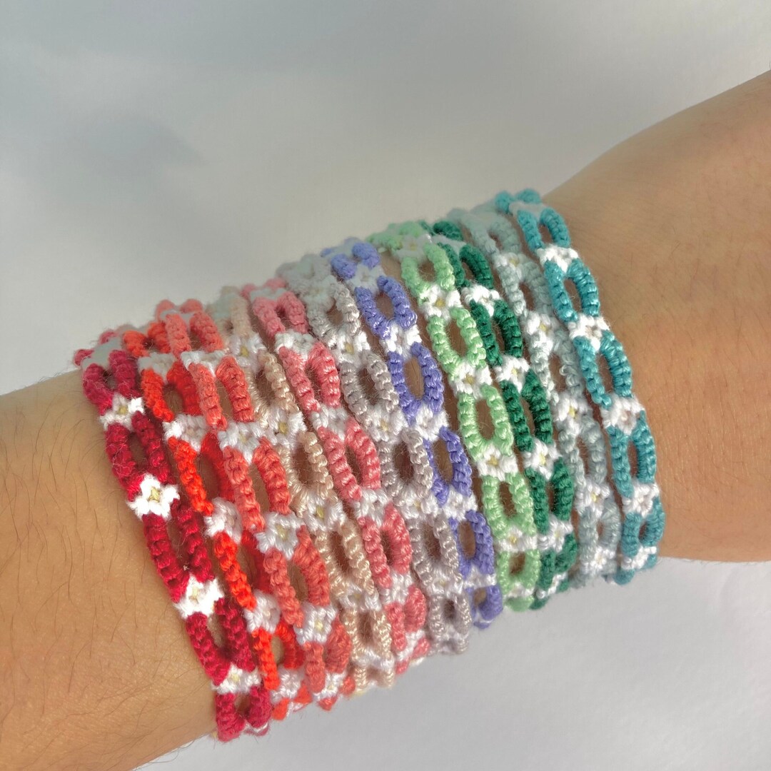 Daisy Chain Friendship Bracelets - Etsy
