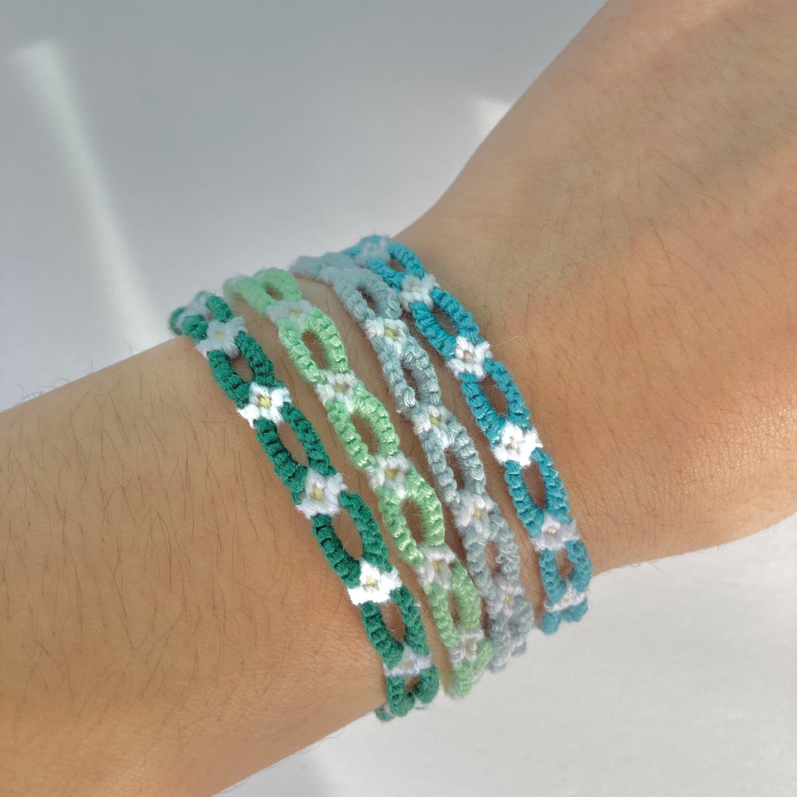 Daisy Chain Friendship Bracelets - Etsy