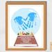 Snow Globe Handprint Footprint Craft/ Printable Activity/winter Art ...