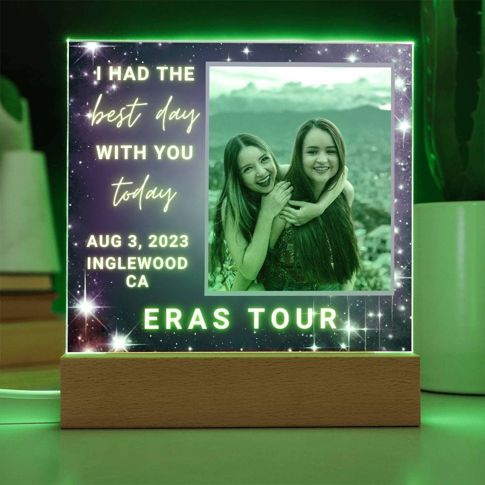 ERAS TOUR Memory Gift Acrylic Plaque, Concert Memory Picture ...