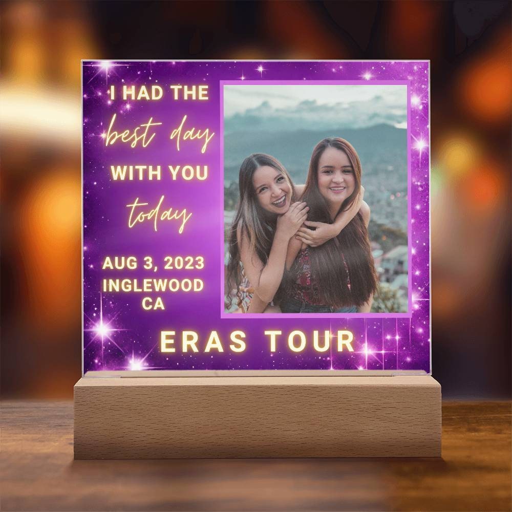 ERAS TOUR Memory Gift Acrylic Plaque, Concert Memory Picture ...