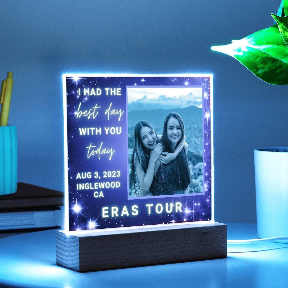 ERAS TOUR Memory Gift Acrylic Plaque, Concert Memory Picture ...