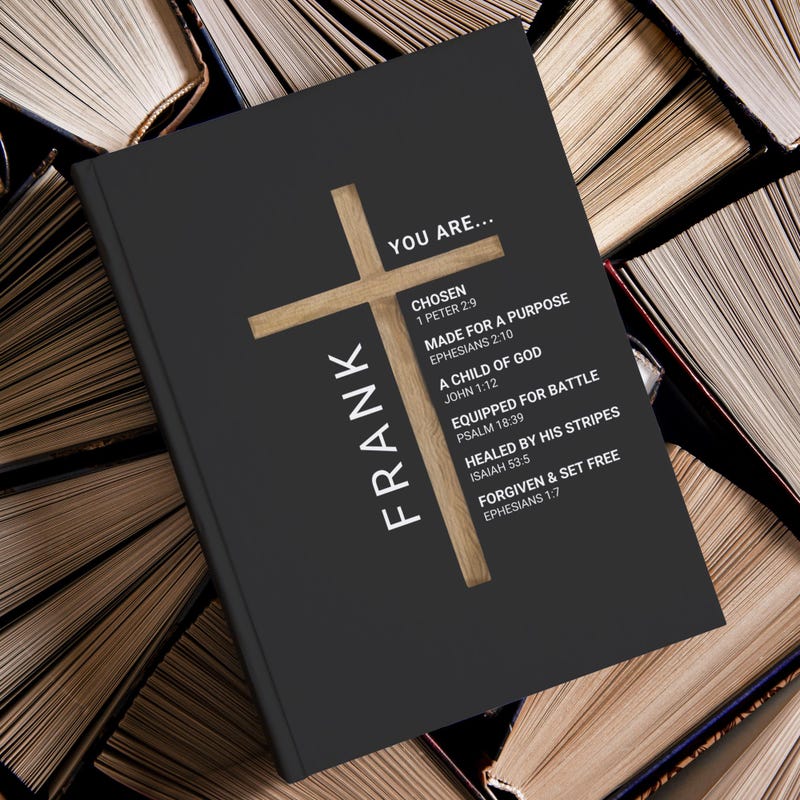 Male Christian Notebook - Etsy