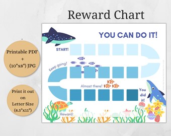 Ocean Reward Chart - Etsy UK
