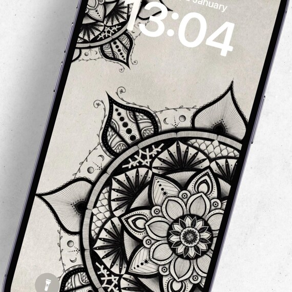 Flower Mandala Lock Screen Mandala Wallpaper By CuteWallies Download