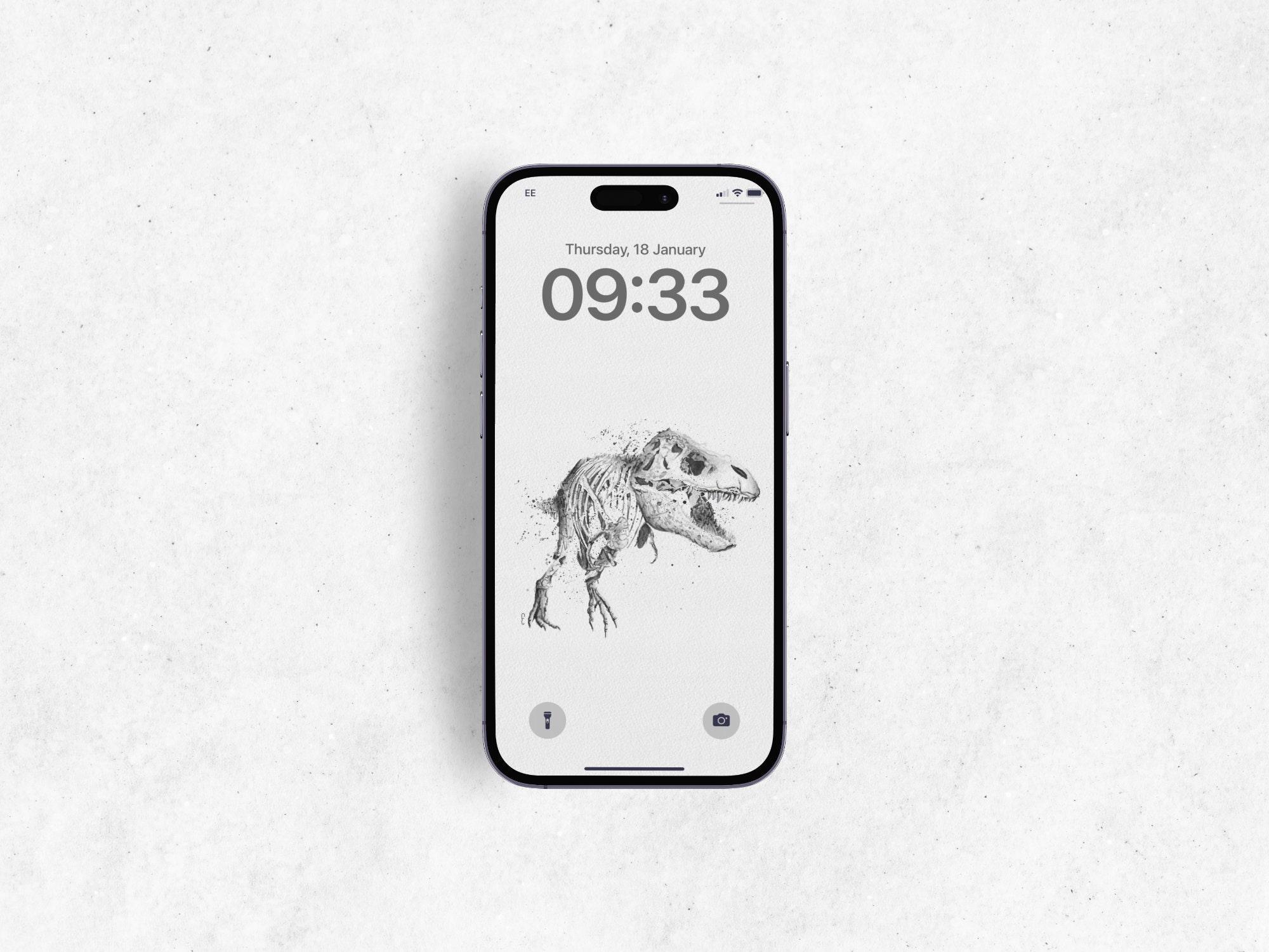 Dinosaur iPhone Wallpaper, T Rex Skeleton iPhone Home Screen ...