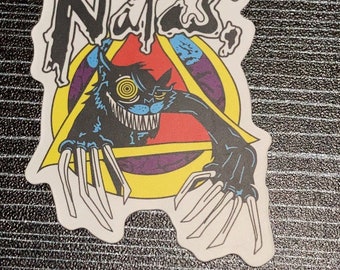Natas Sticker - Etsy