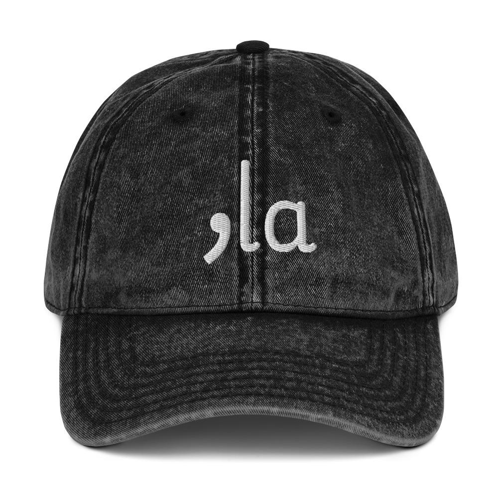 Comma La Kamala Embroidered Vintage Cotton Twill Cap Harris Walz 24 ...