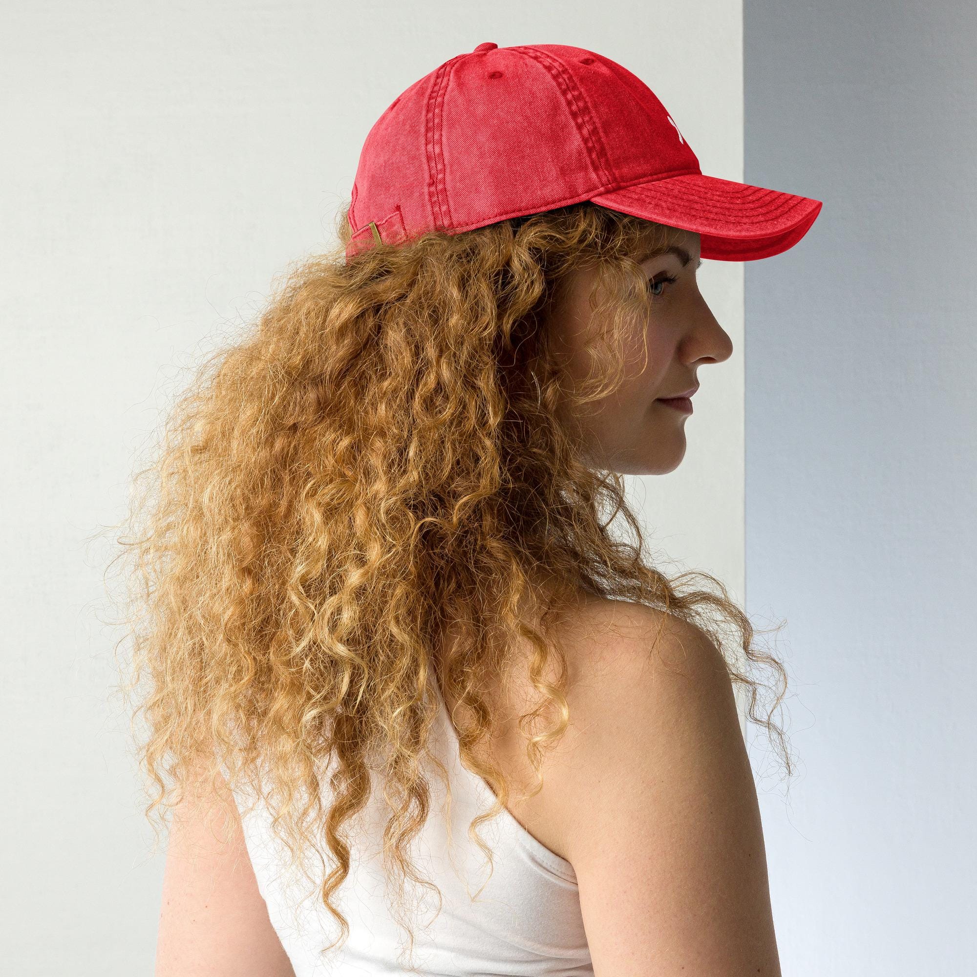 Comma La Kamala Embroidered Vintage Cotton Twill Cap Harris Walz 24 ...