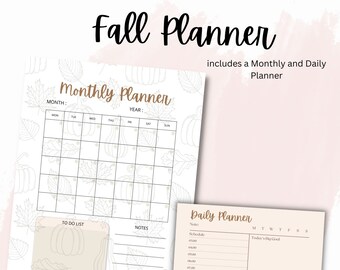2024 Planner Monthly and Daily - Etsy