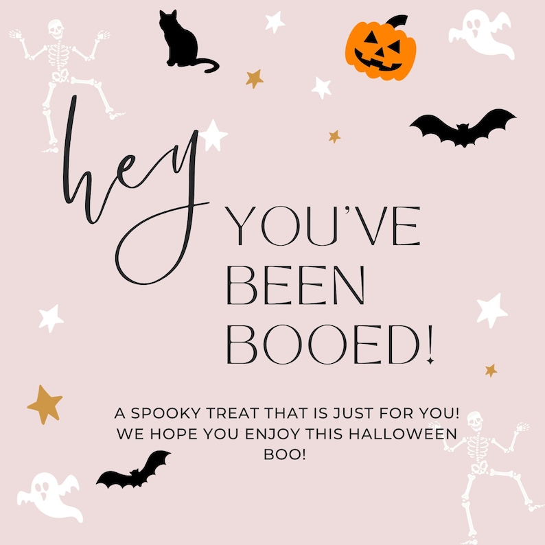 You've Been Booed, Booed, Booed Sign, Boo - Etsy