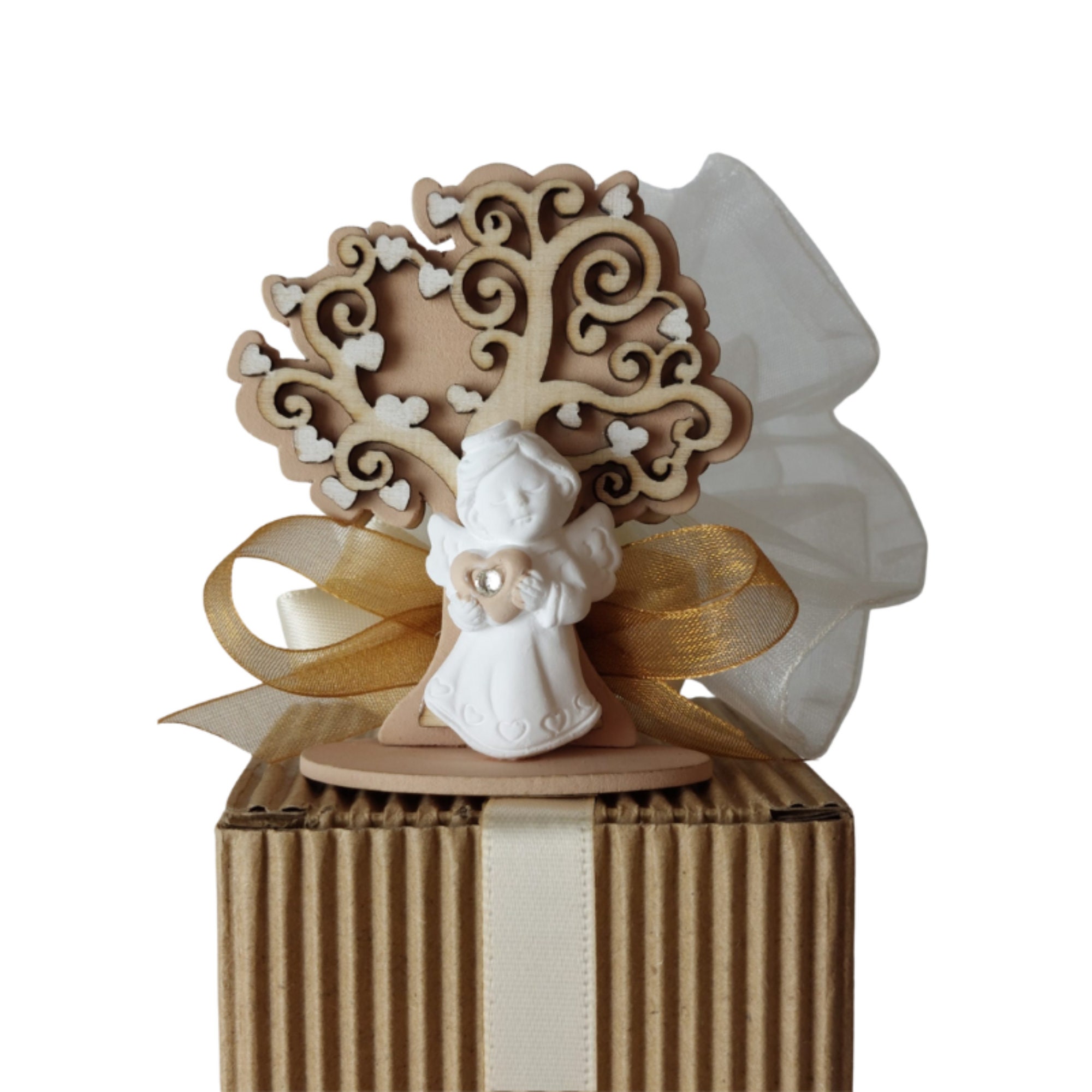 Communion Favor Tree of Life With Customizable Angel - Etsy