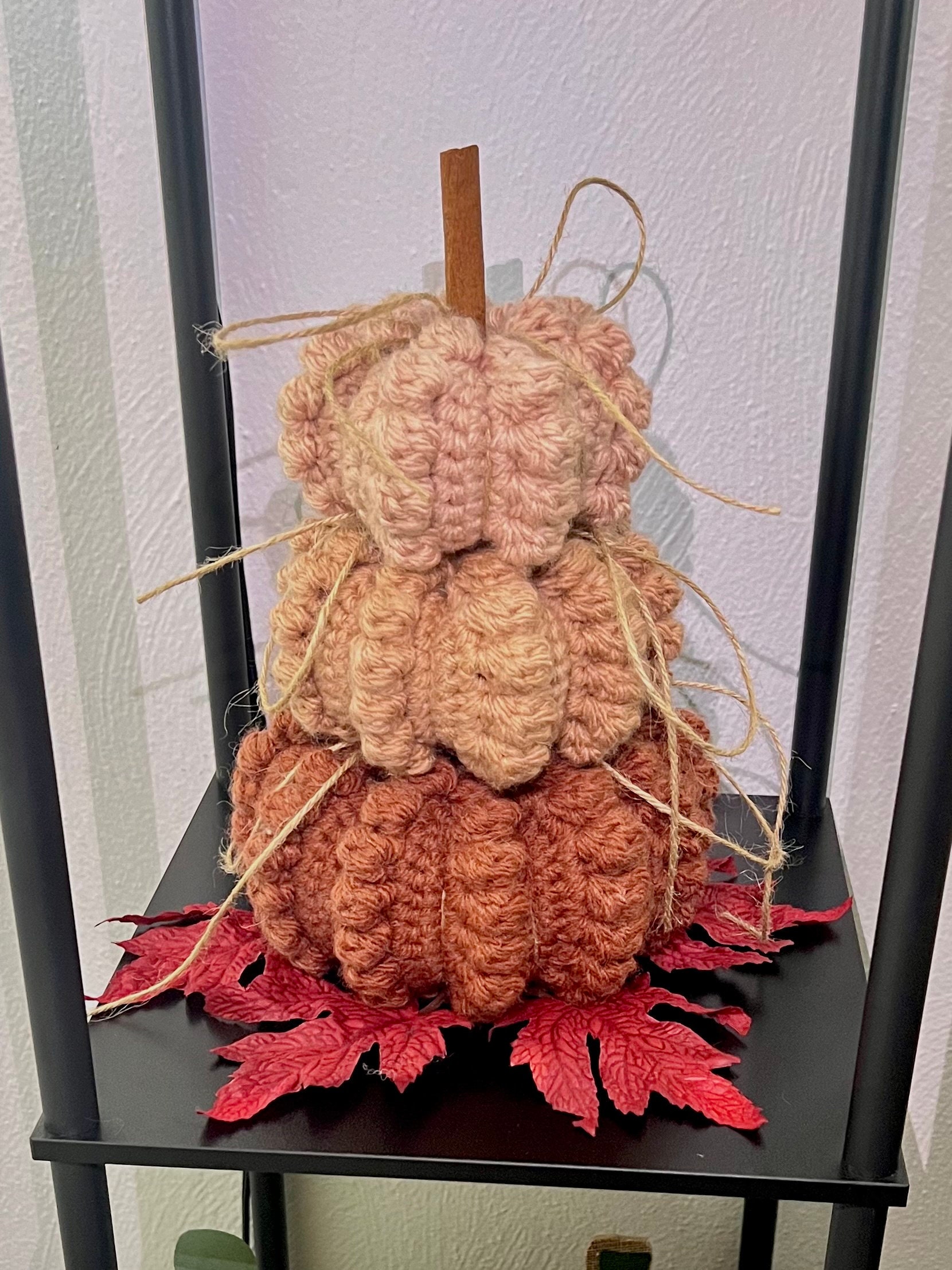 BUNDLE Crochet PDF Pattern Bundle of TWO / Rustic Chunky Bobble ...