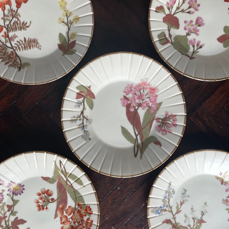 Royal Worcester Antique Plate - Etsy