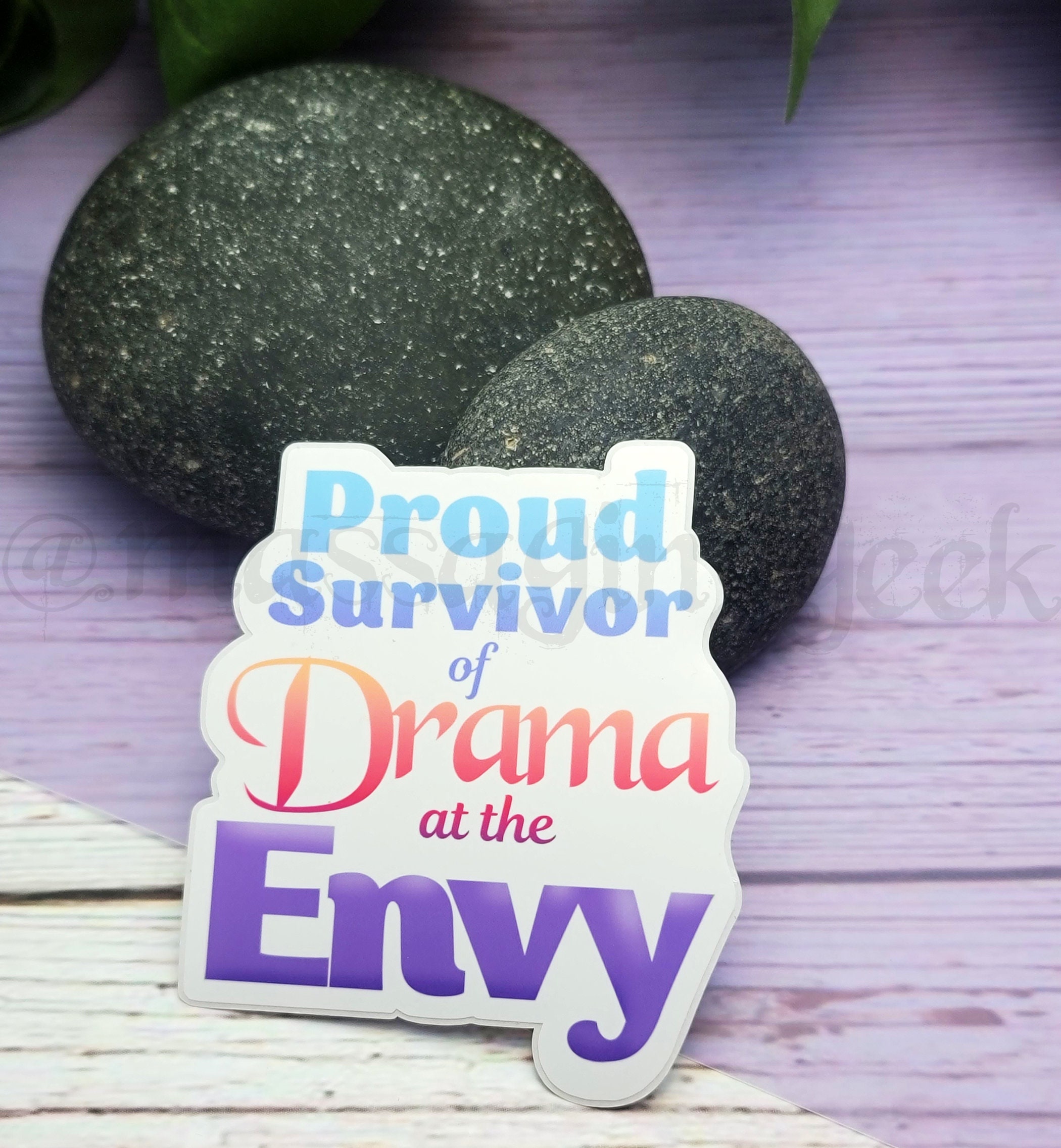 Drama at the Envy Sticker Massage Therapist Sticker Sticker - Etsy