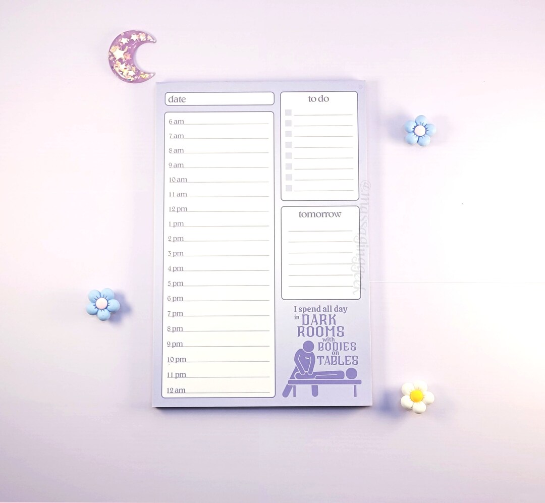 Creepy Job Description Massage Therapist Notepad, Funny Massage ...