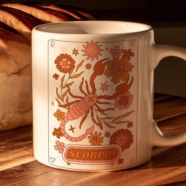 Scorpio Mug - Etsy