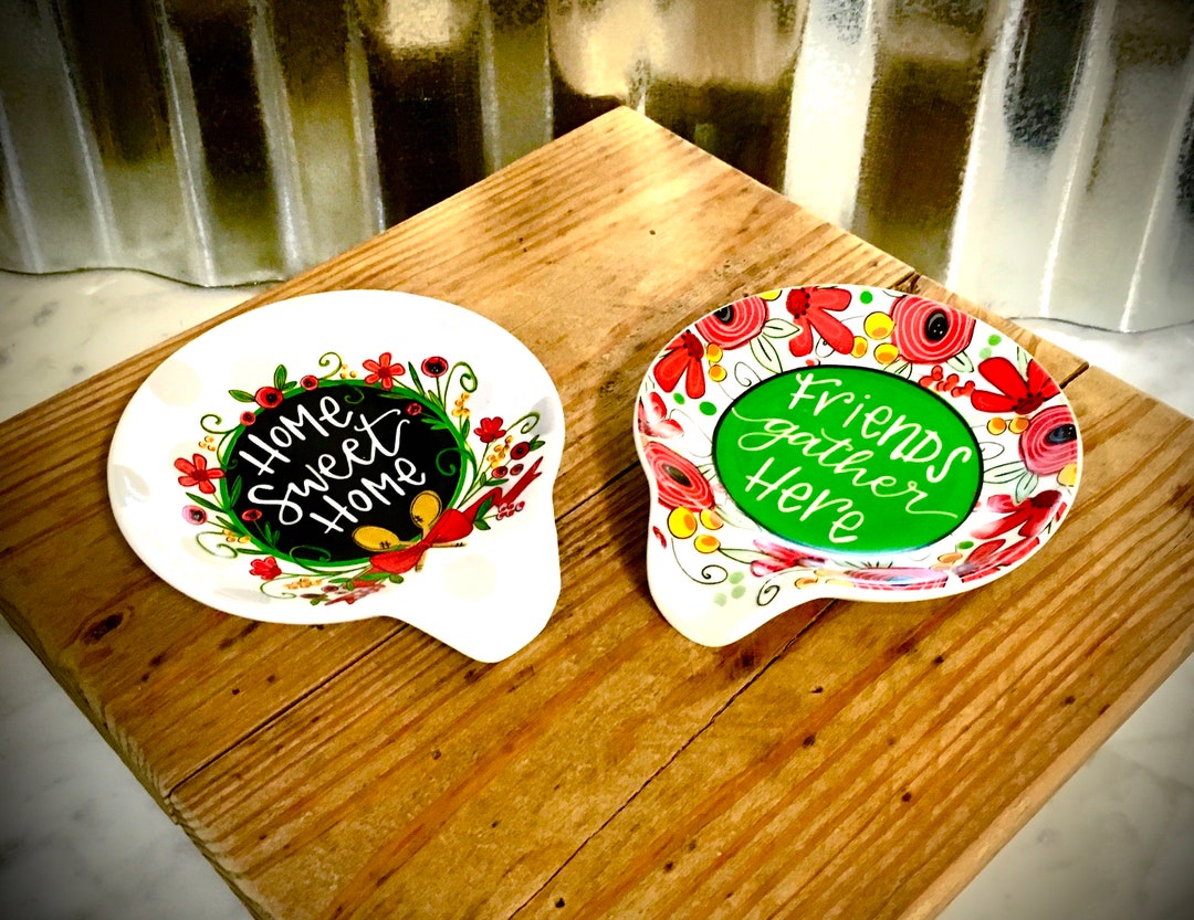 Spoon Rest With Sayings - Etsy