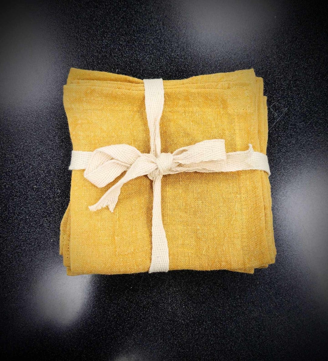 Rustic Gold Table Napkins - Etsy