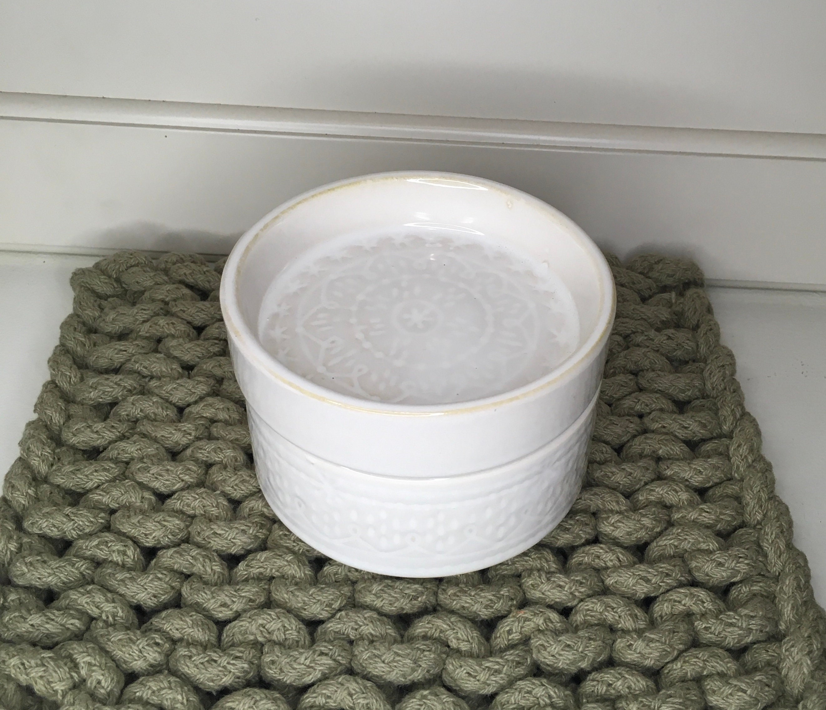 Stacking White Ceramic Dish - Etsy