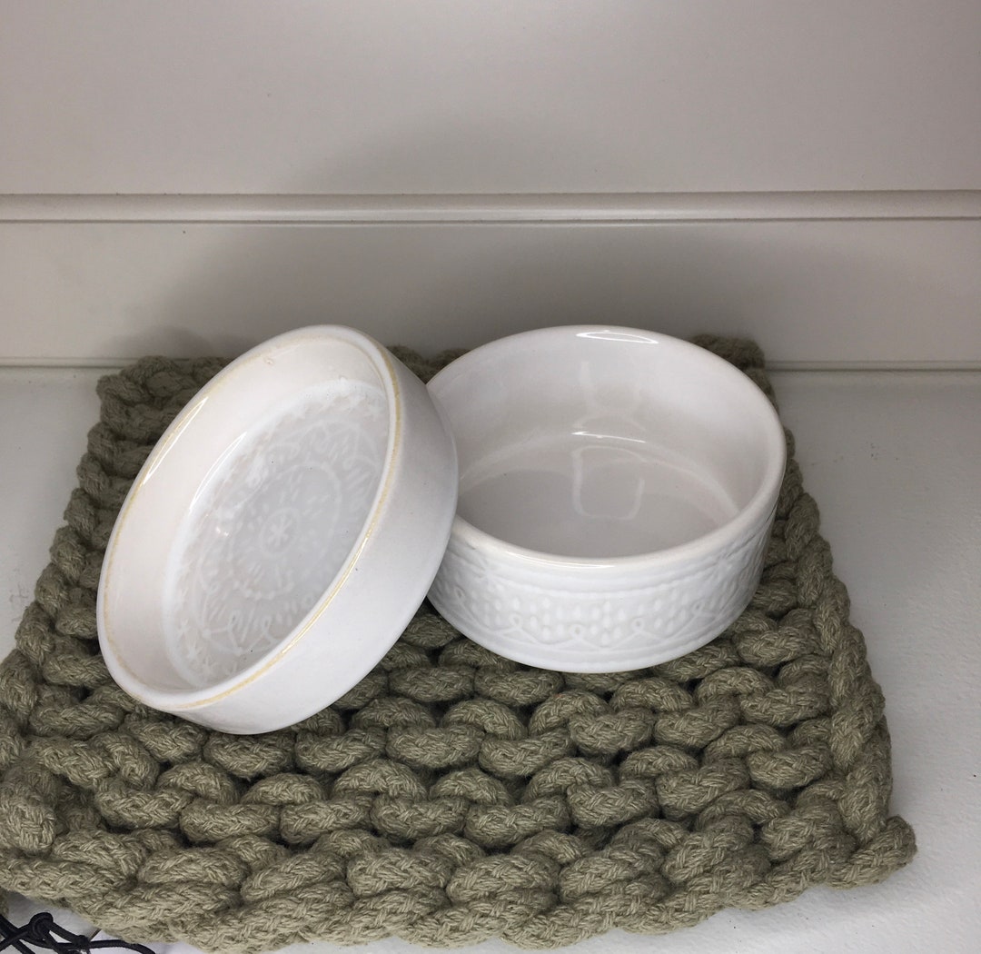 Stacking White Ceramic Dish - Etsy