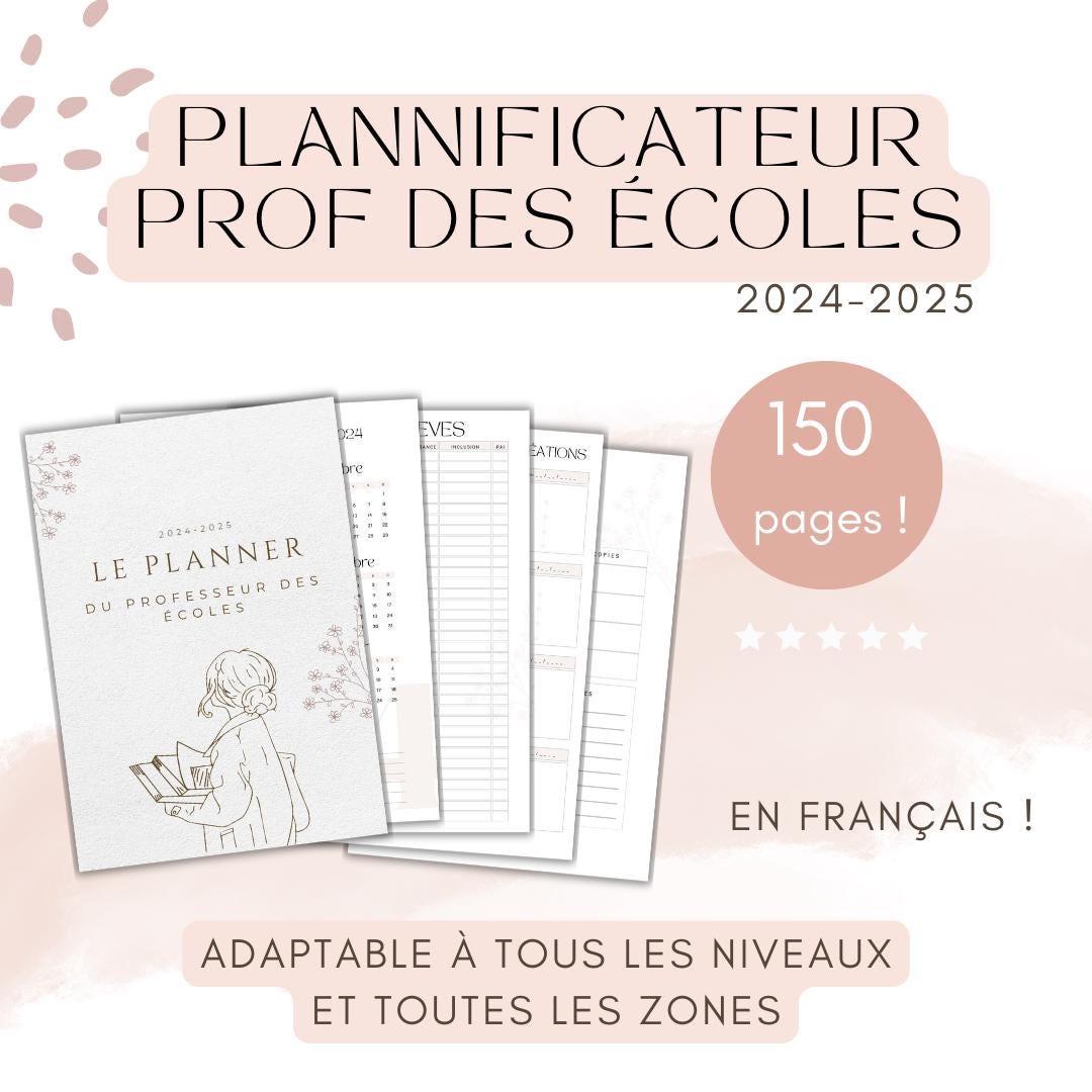 School Teacher Diary Teacher Planner School Teacher Planner to Print ...