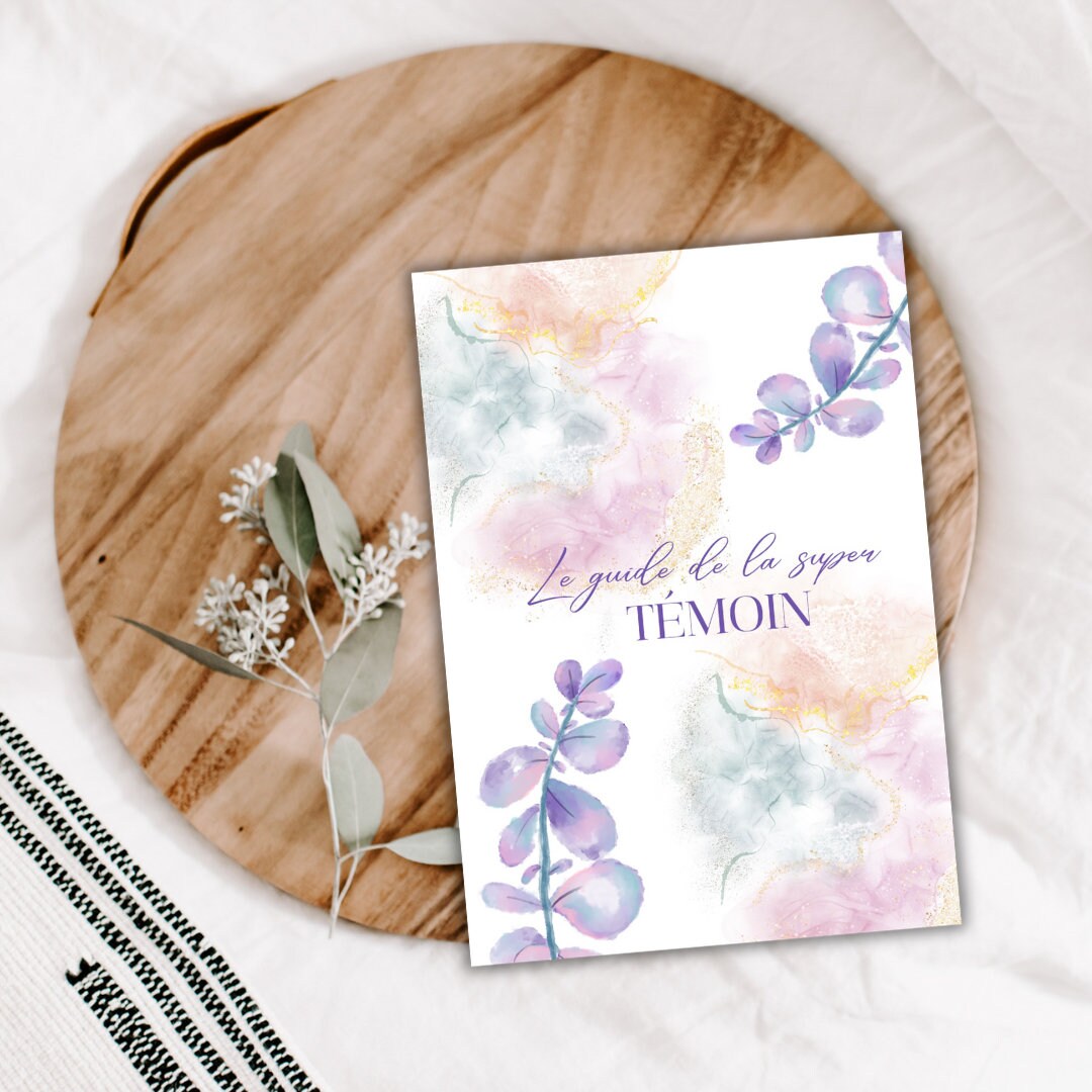 Booklet of the Perfect Witness Booklet Super Witness of Marriage Guide ...