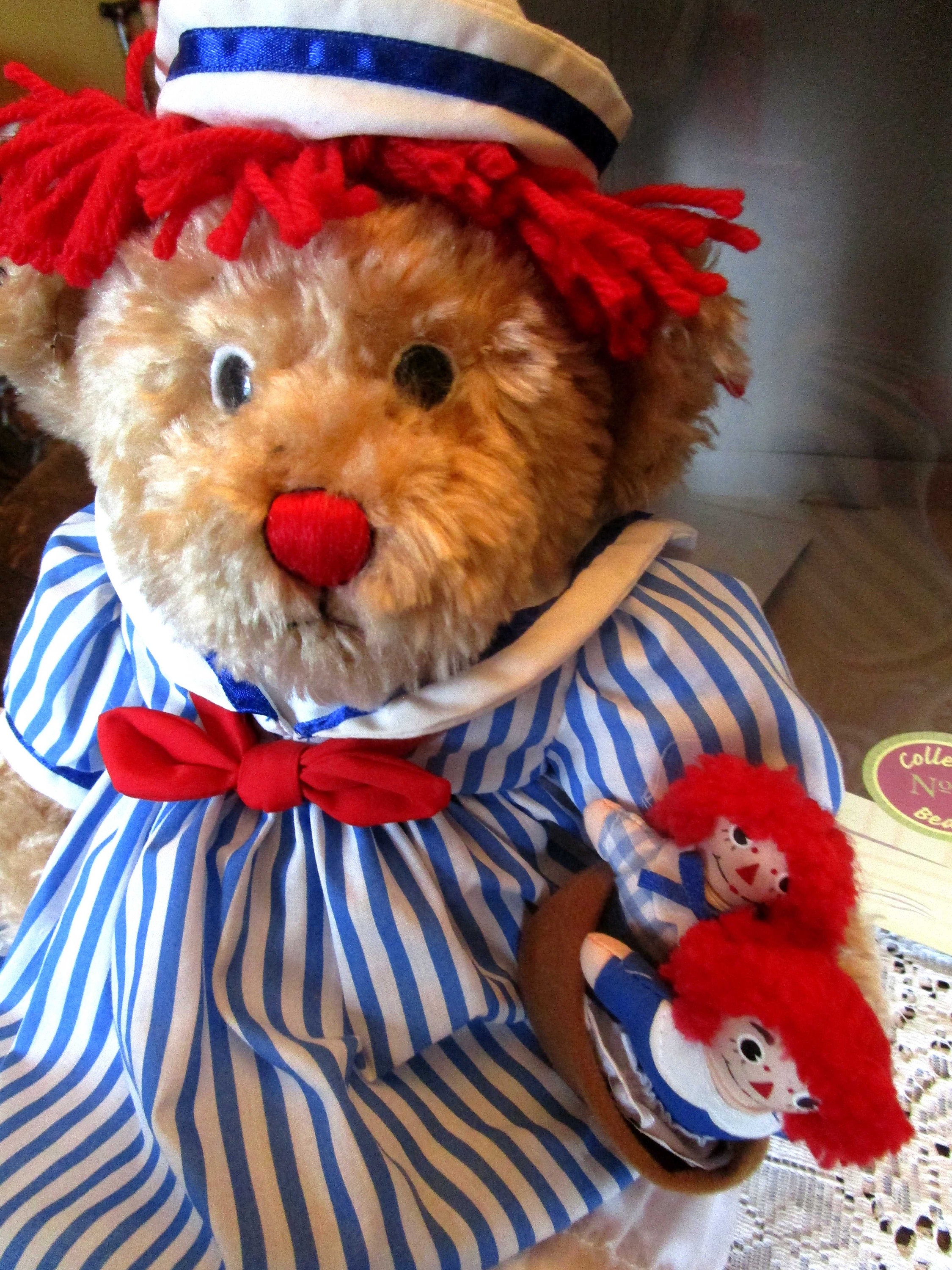 Raggedy Bear Dakin Raggedy Ann Vintage Bears Teddy Bear - Etsy