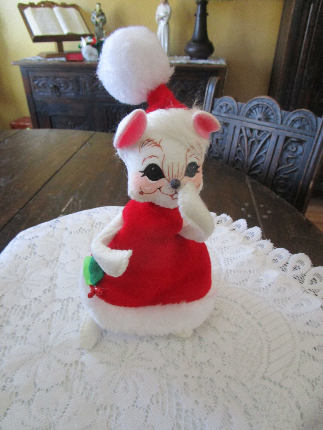 Annalee Mouse, Christmas Mouse, Annalee Doll, Vintage Doll, Mouse ...