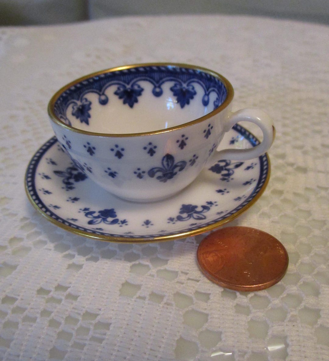 Miniature Teacup, Spode Teacup, Bone China, Doll Teacup, Doll Dishes ...
