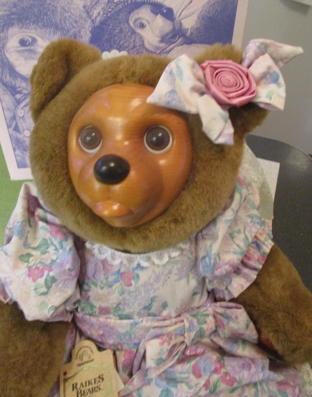 Raikes Bear, Sophie, Google Eyed Bear, Teddy Bears, Wooden Bears ...