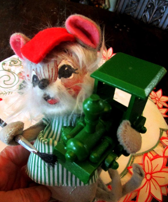 Annalee Mouse Christmas Mouse Annalee Doll Vintage Doll - Etsy