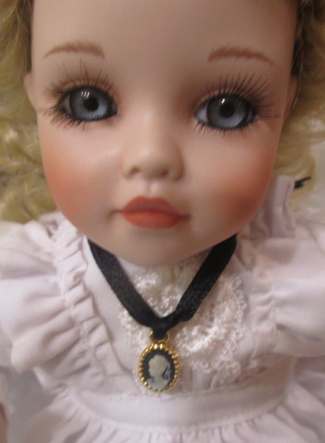 Exclusive, Marie Osmond Doll, Kelly Jean, Buffalo Candle, Porcelain ...