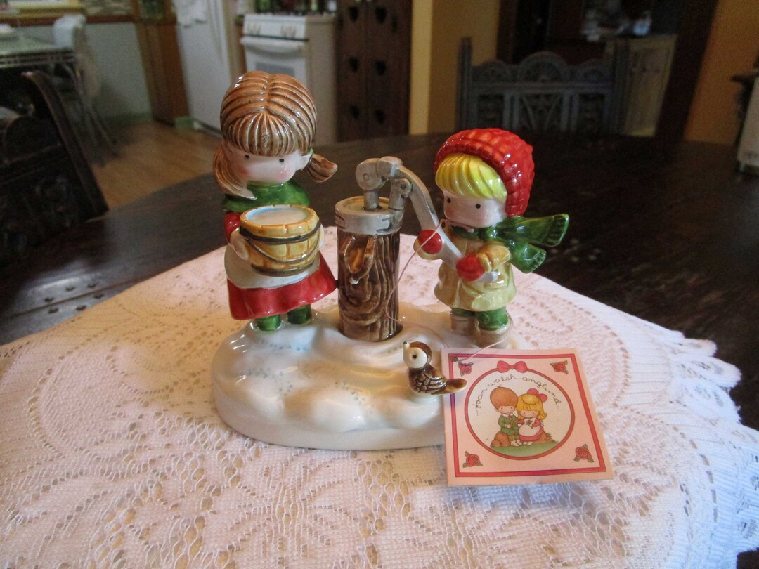 1983 Joan Walsh Anglund A Winters Morning Anglund Figurine - Etsy