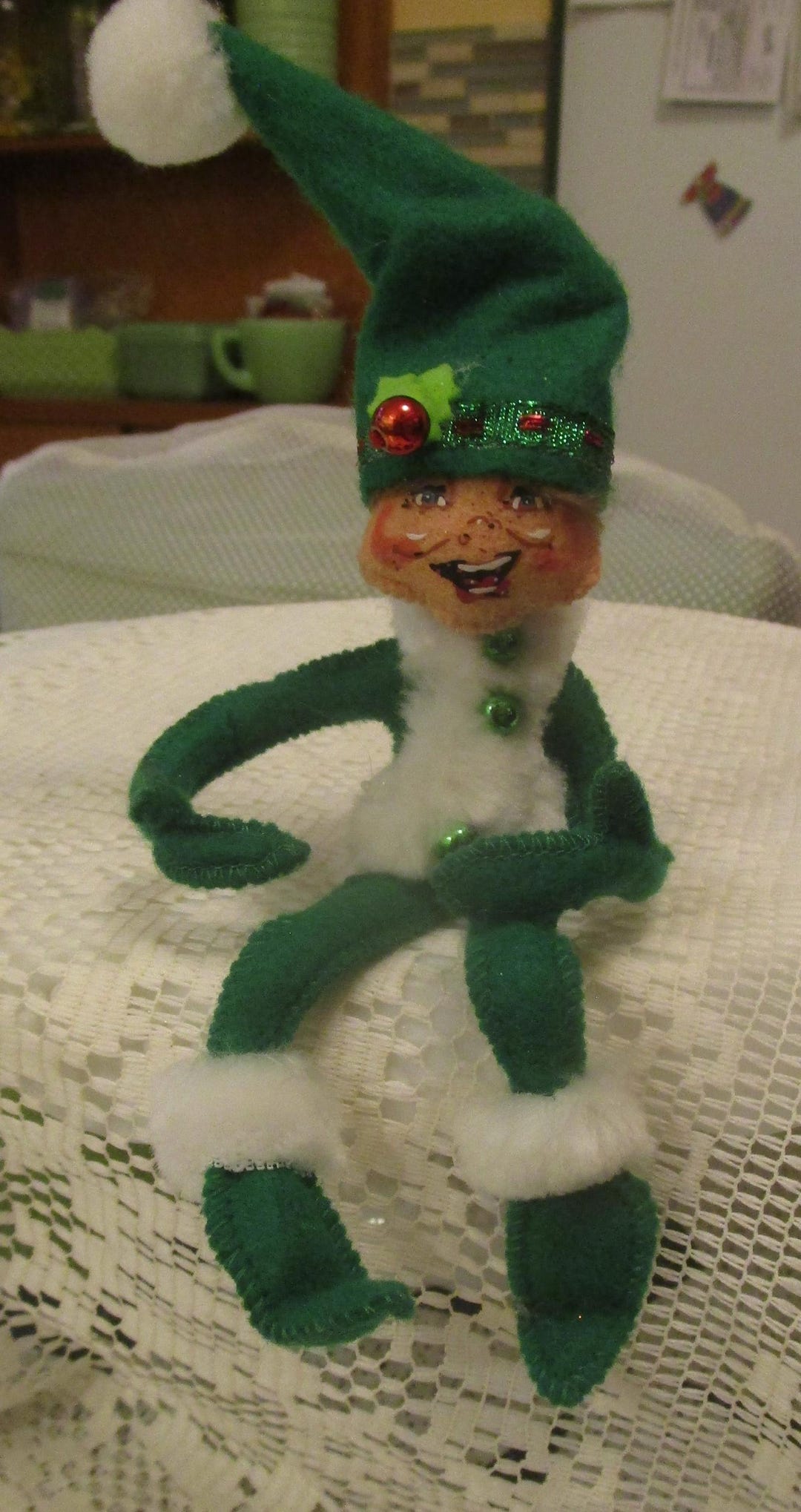 Annalee Elf, Annalee Doll, Felt Dolls, Cloth Dolls, Artist Doll, Elf ...