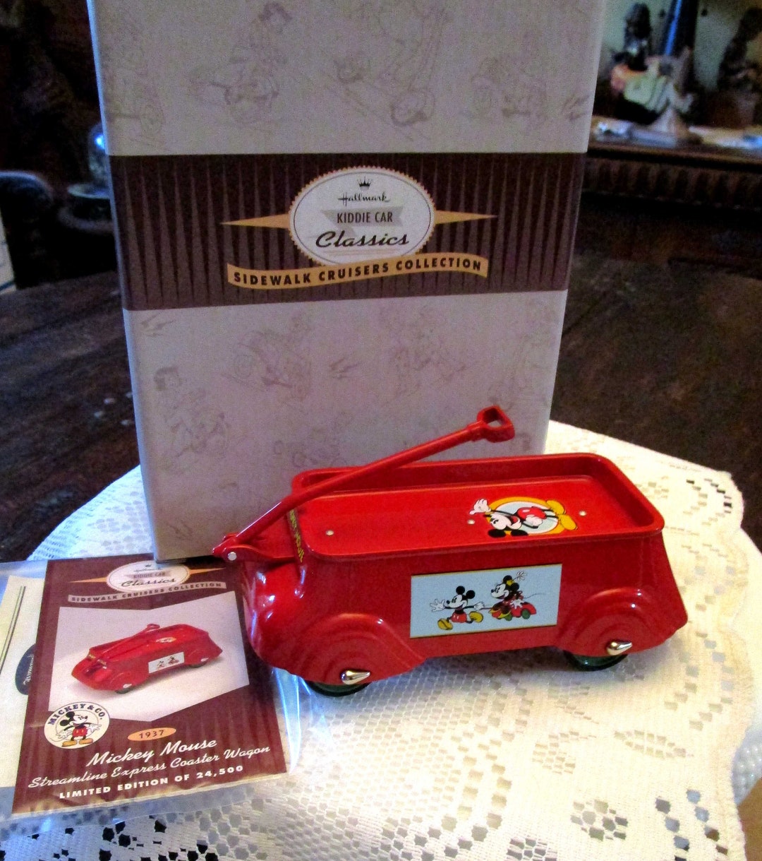 Kiddie Car Classics, Hallmark, Die-cast Cars, Vintage Wagon, Disney ...