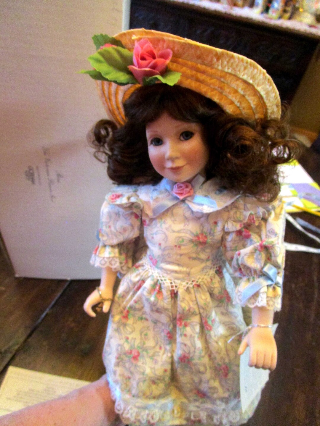 Gorham Doll, Victorian Flower Girl, Porcelain Doll, Ron Schrubbe ...