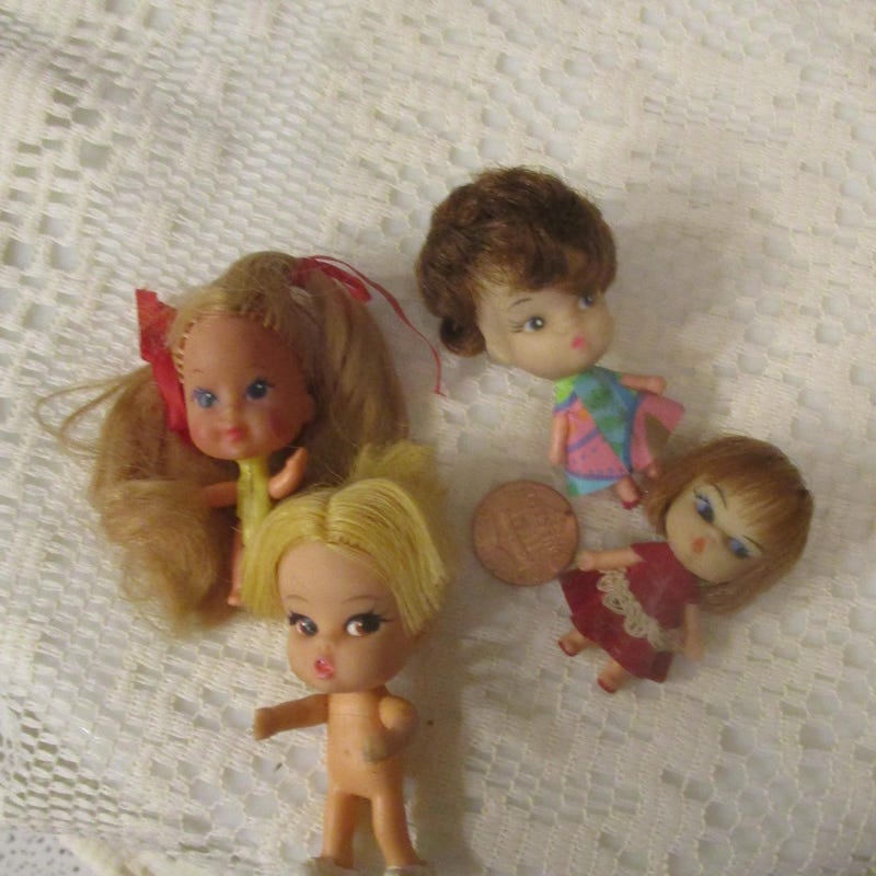 Vintage Little Kiddles Dolls 1960s - Etsy