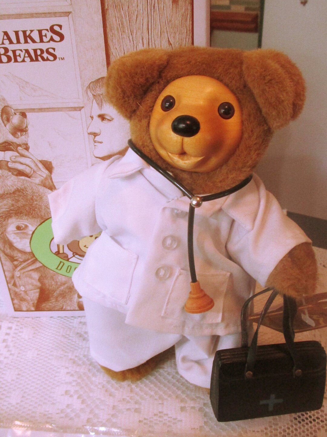 Raikes Bear, Doctor Bear, Doctor Gift, Teddy Bears, Vintage Bears ...