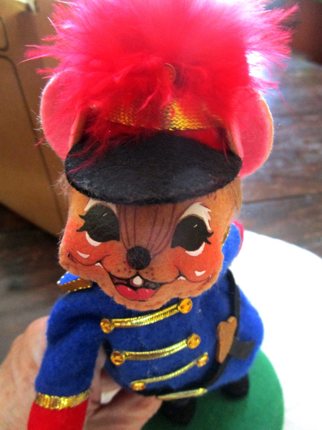 Annalee Mouse, Soldier, Annalee Doll, Cloth Doll, Vintage Doll, Mouse ...