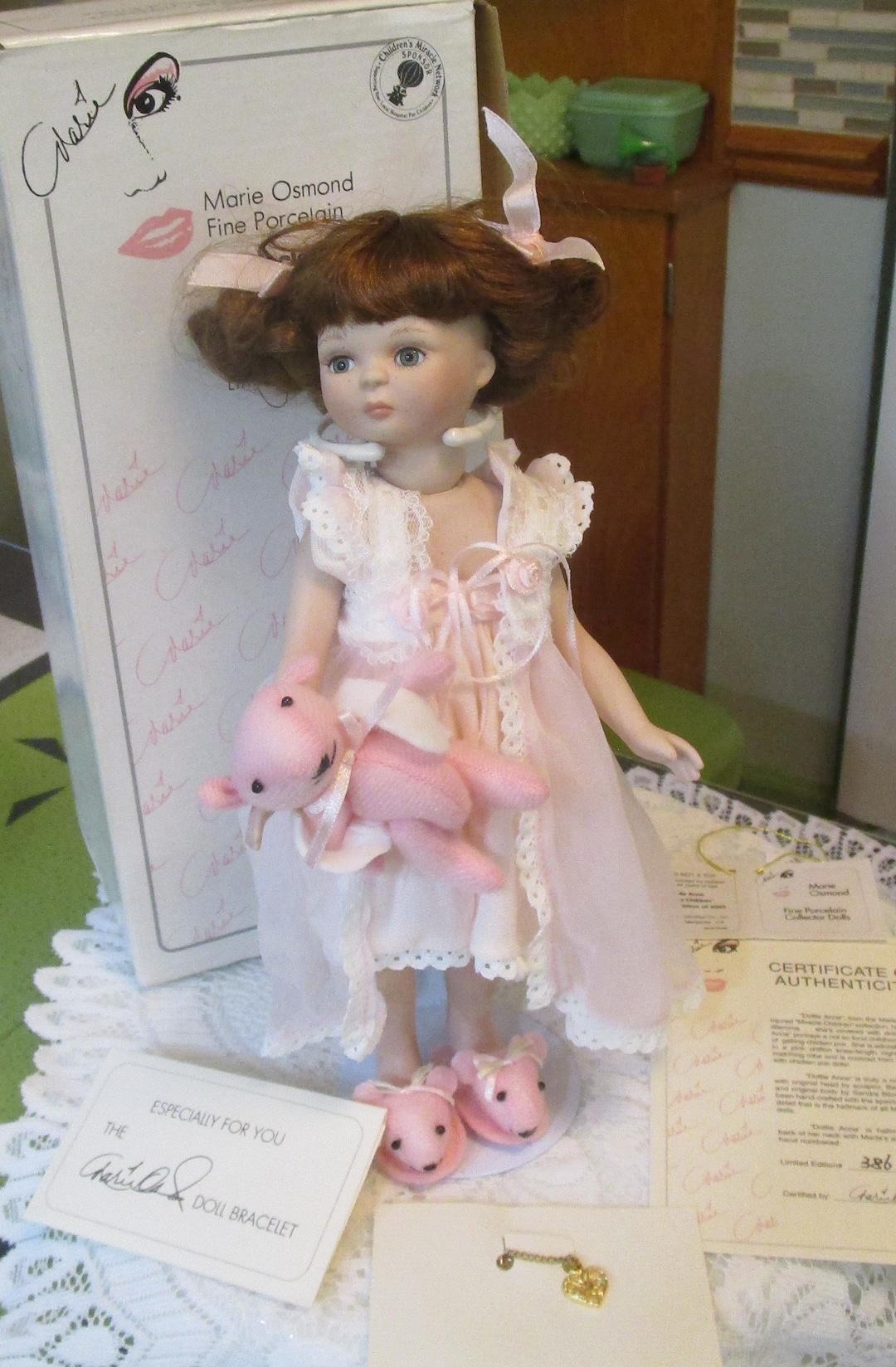 Marie Osmond Doll, Dottie Anne, Chicken Pox, Miracle Children ...