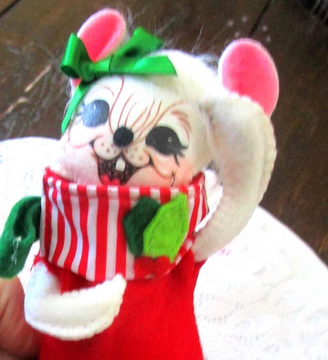 Annalee Mouse, Christmas Mouse, Christmas Stocking, Annalee Doll, Mouse ...