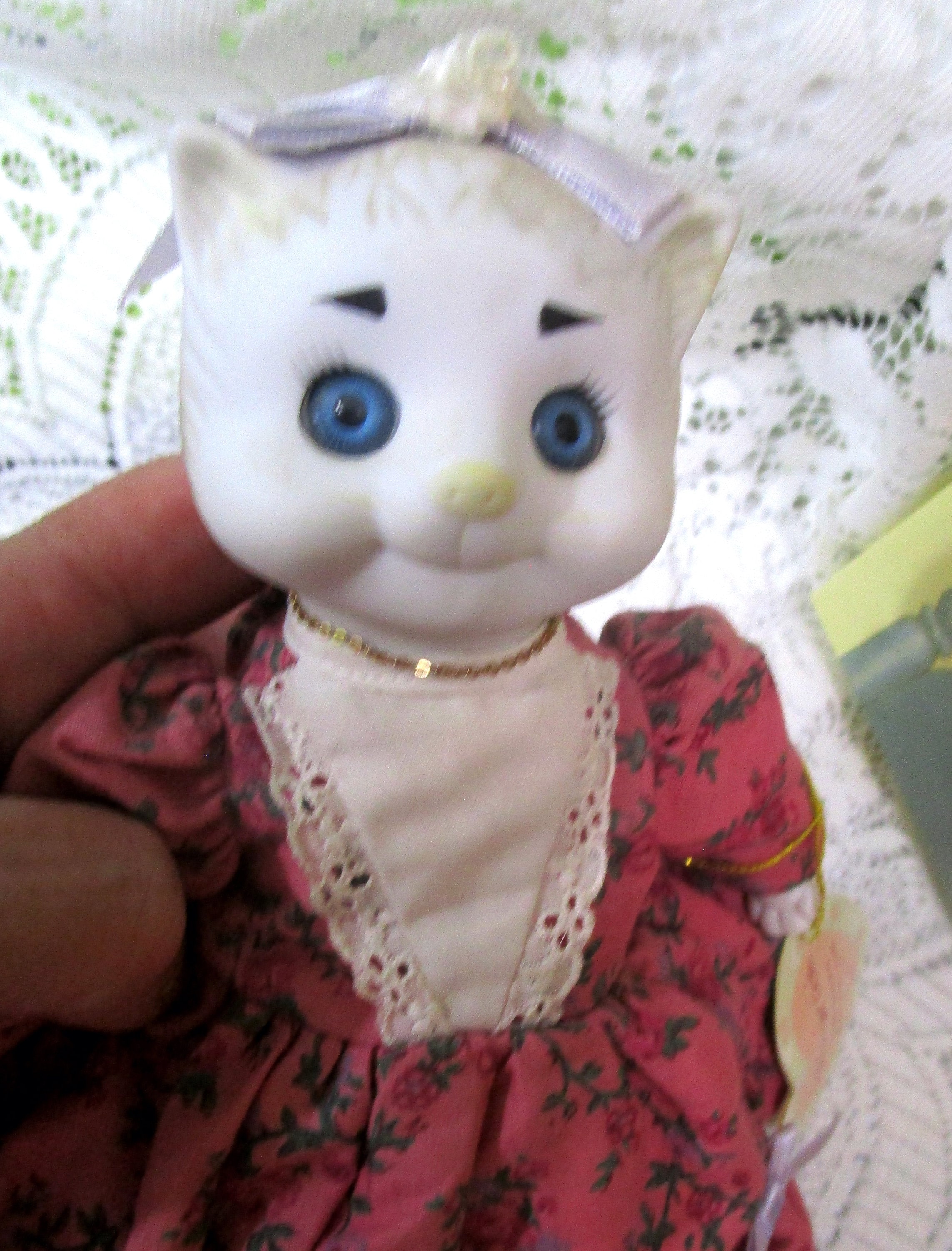 1994 Dolly Dingle Cat Doll Porcelain Doll Dolly Dingle - Etsy