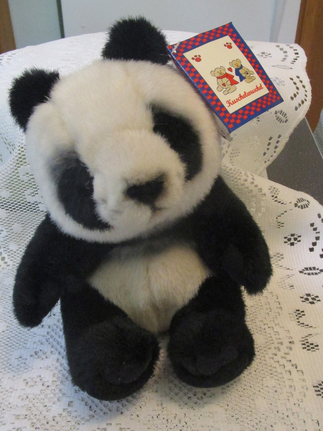 German Teddy Bear, Kuschelwuschel, Panda Bear, Vintage Bears, Stuffed ...