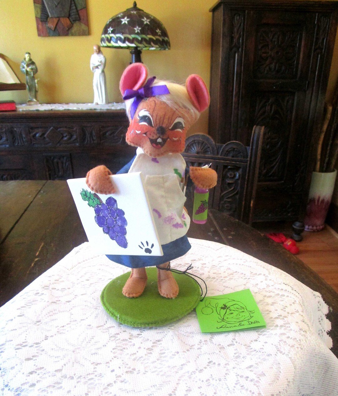 Annalee Mouse, Artist, Annalee Doll, Cloth Doll, Vintage Doll, Mouse ...