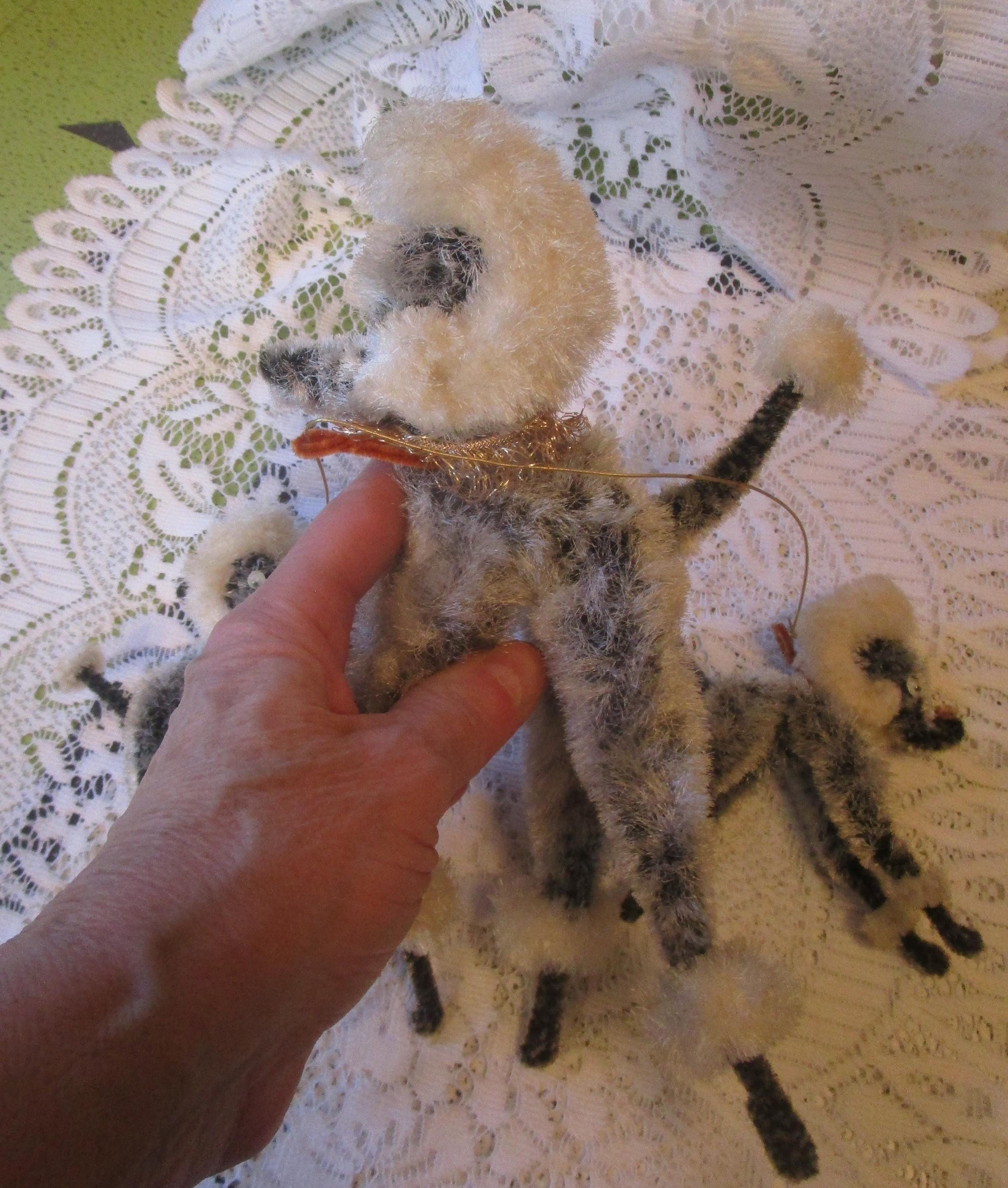 Poodle Family, Chenille Poodles, Vintage Poodles, Poodle Dolls, Poodle ...