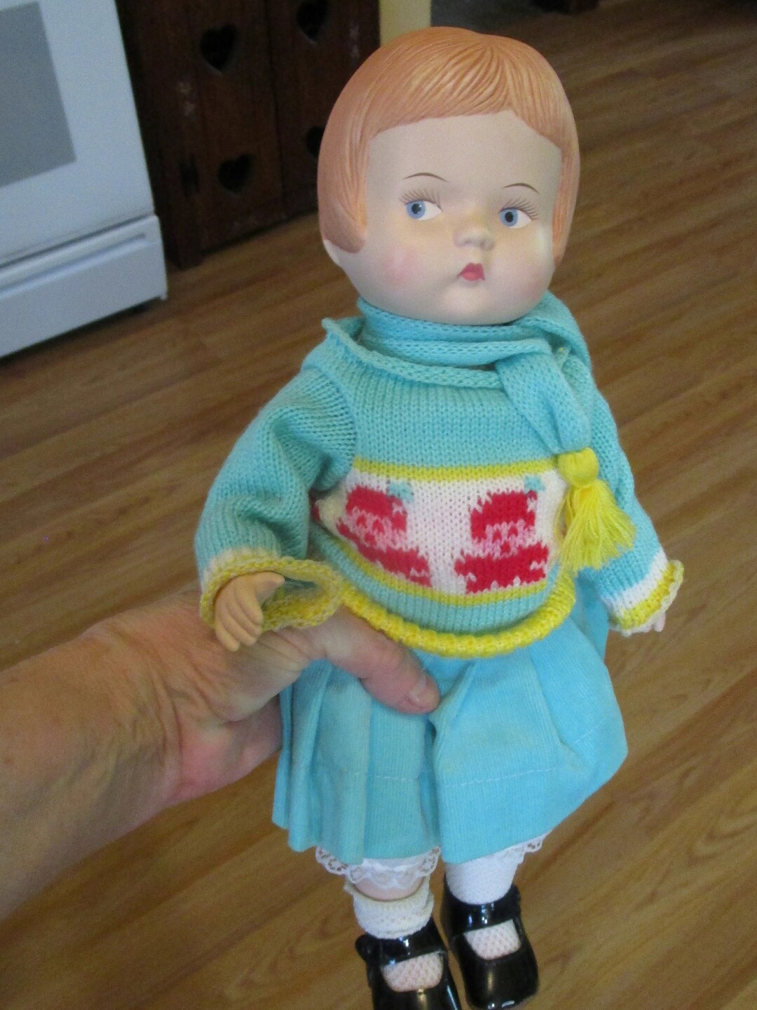 Effanbee Doll, Porcelain Doll, Vintage Doll, Old Fashioned Doll ...