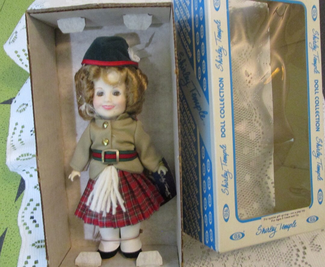 1982, Shirley Temple Doll, Scottish, Ideal Doll, Vintage Doll, Shirley ...