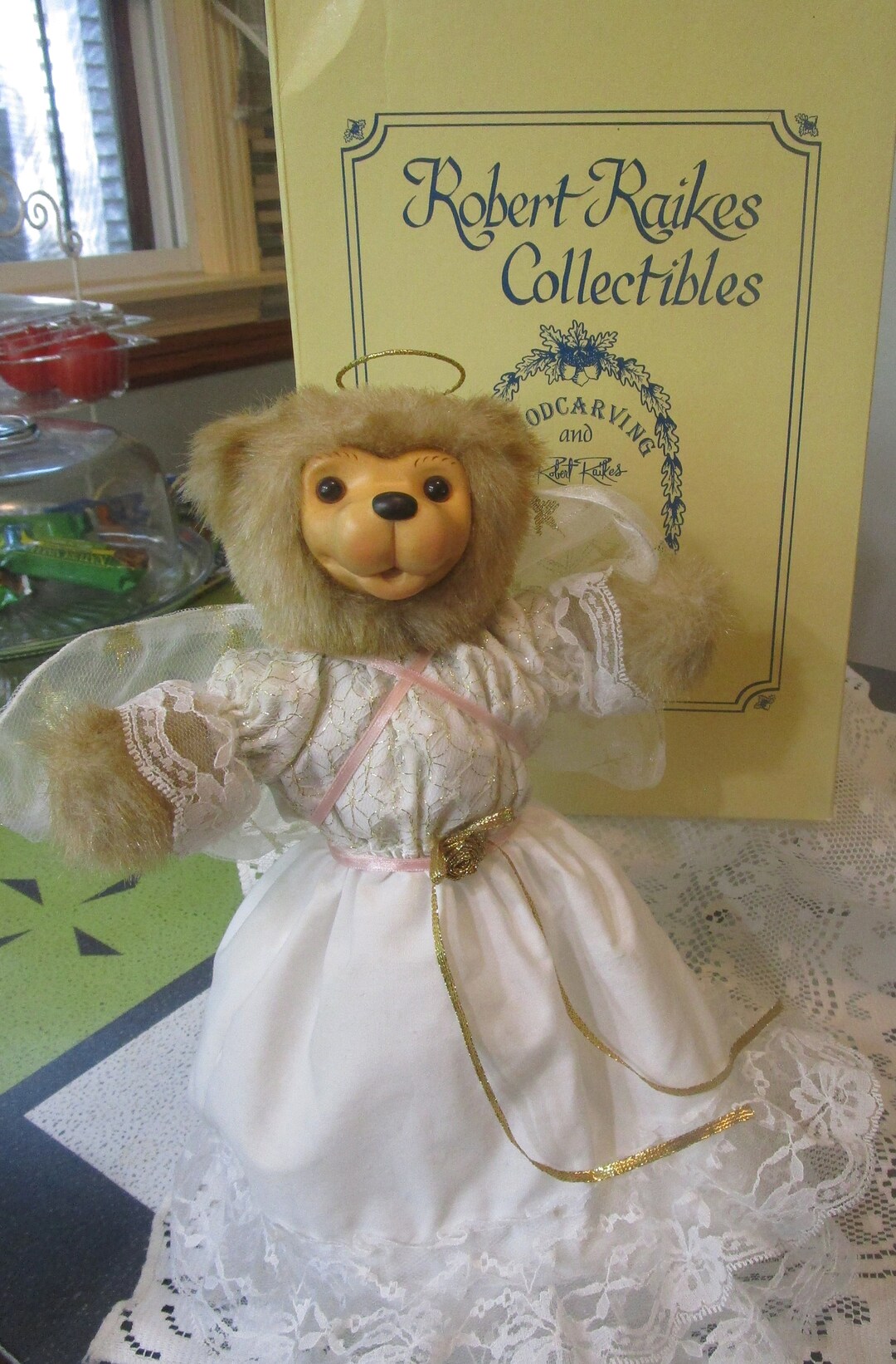 Raikes Bear, Tree Topper, Christmas Bear, Angel Bear, Raikes Christmas ...