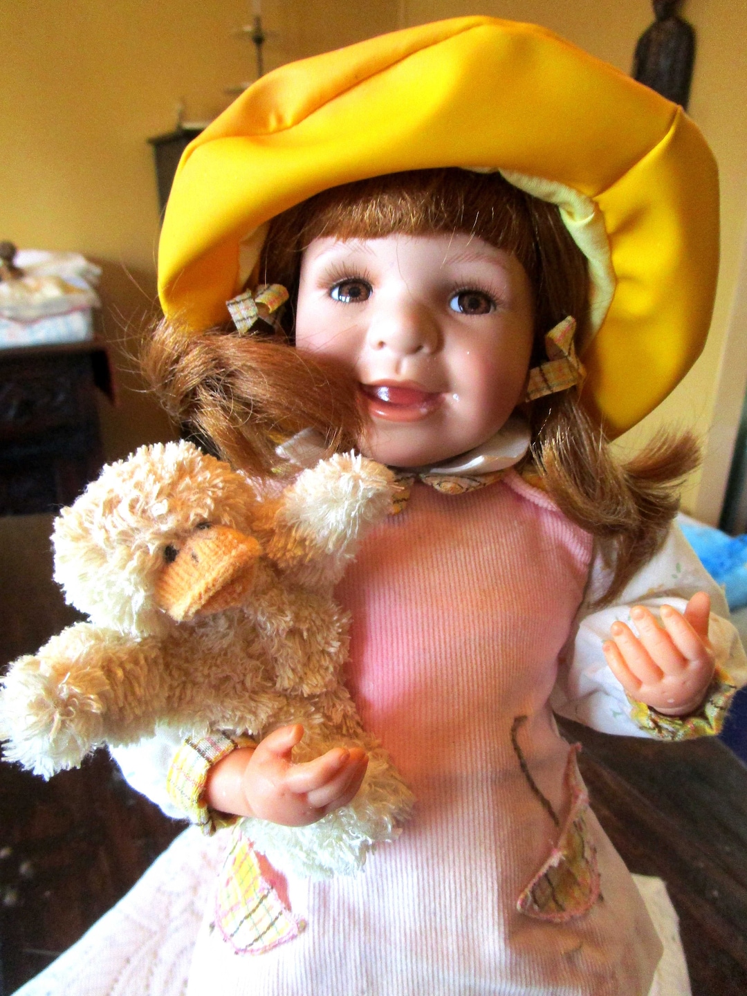 Boyds Doll Boyds Bears Boyds Duck Porcelain Doll Toy Duck - Etsy